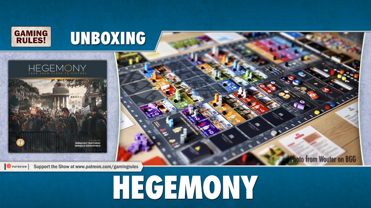 Hegemony - Unboxing - YouTube