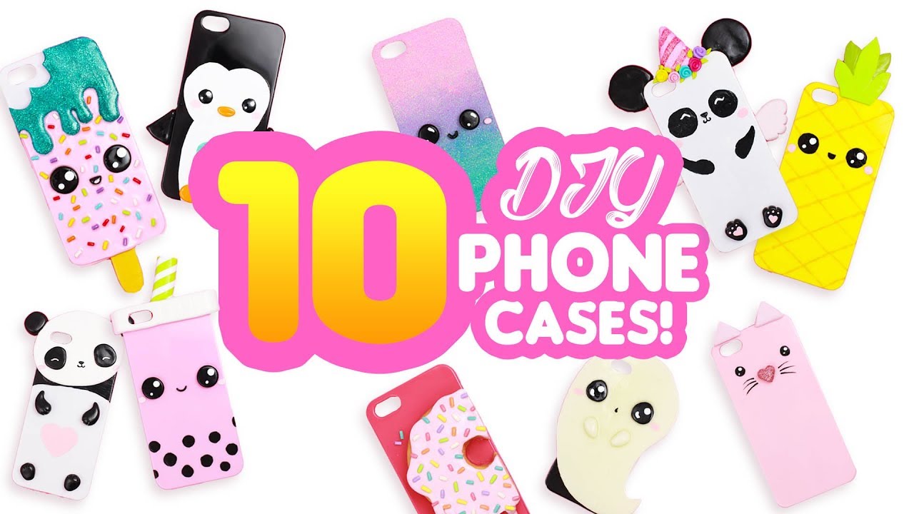 10 Phone Case Diys 10 Diy Compilation Cute Phone Case Diy Clay