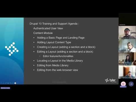 Drupal 10 Training and Support Session 11OCT23 - YouTube