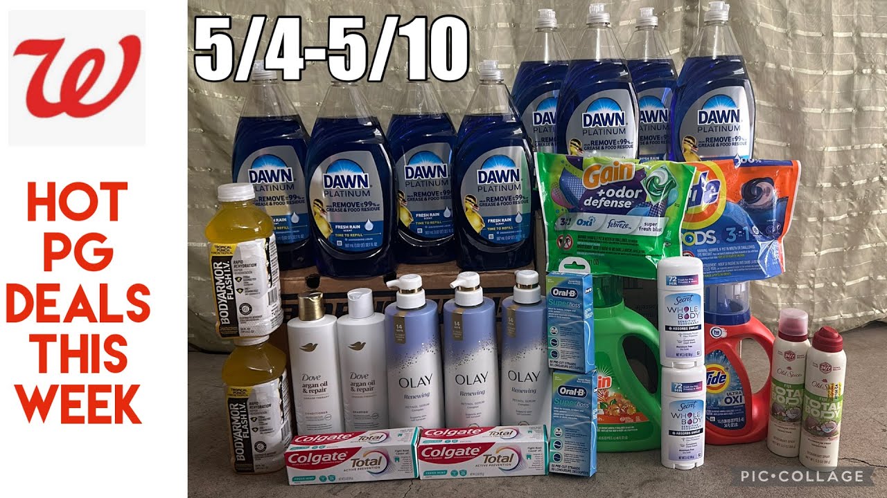 Walgreens haul all digital deals || 5/4-5/10 || hot PG week 🔥stock up ...