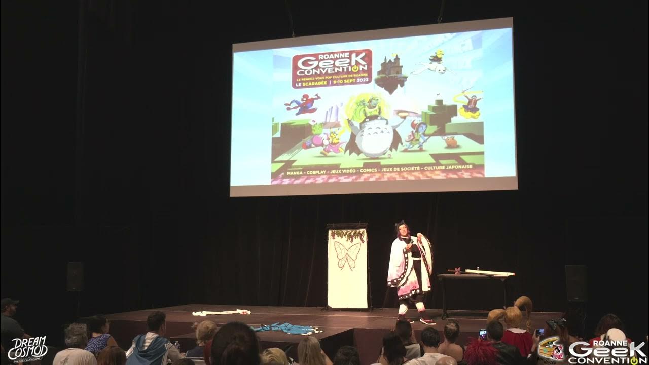 B04 - COSPLAY - Concours - Shinobu Kocho (Demon Slayer) - ROANNE GEEK CONVENTION 2023 [F] - YouTube