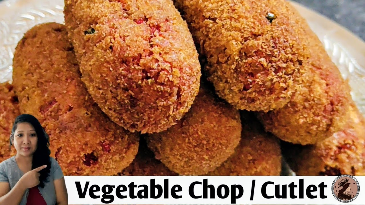 Kolkata Special Vegetable chop recipe | Vegetable cutlet | veg cutlet ...