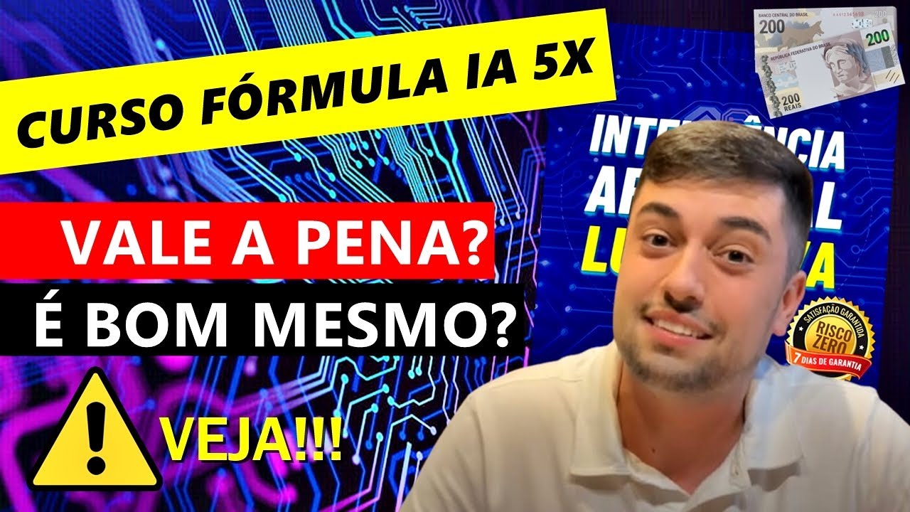 Formula ia 5x é Bom? Curso do Felipe Lintz Formula ia 5x Funciona? Vale ...