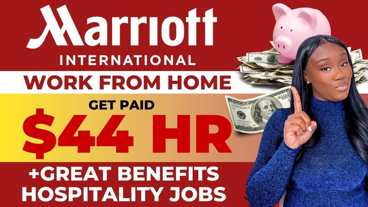 MARRIOTT HOTEL REMOTE JOBS | EARN $1,760/WK + BONUS HIGH-PAYING JOBS ...