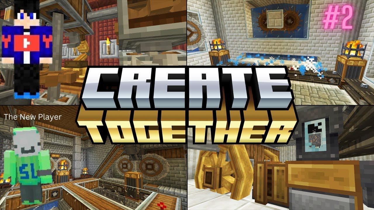 Minecraft Create #2 | Entry Of a new Player | The Entertainment Studios ...