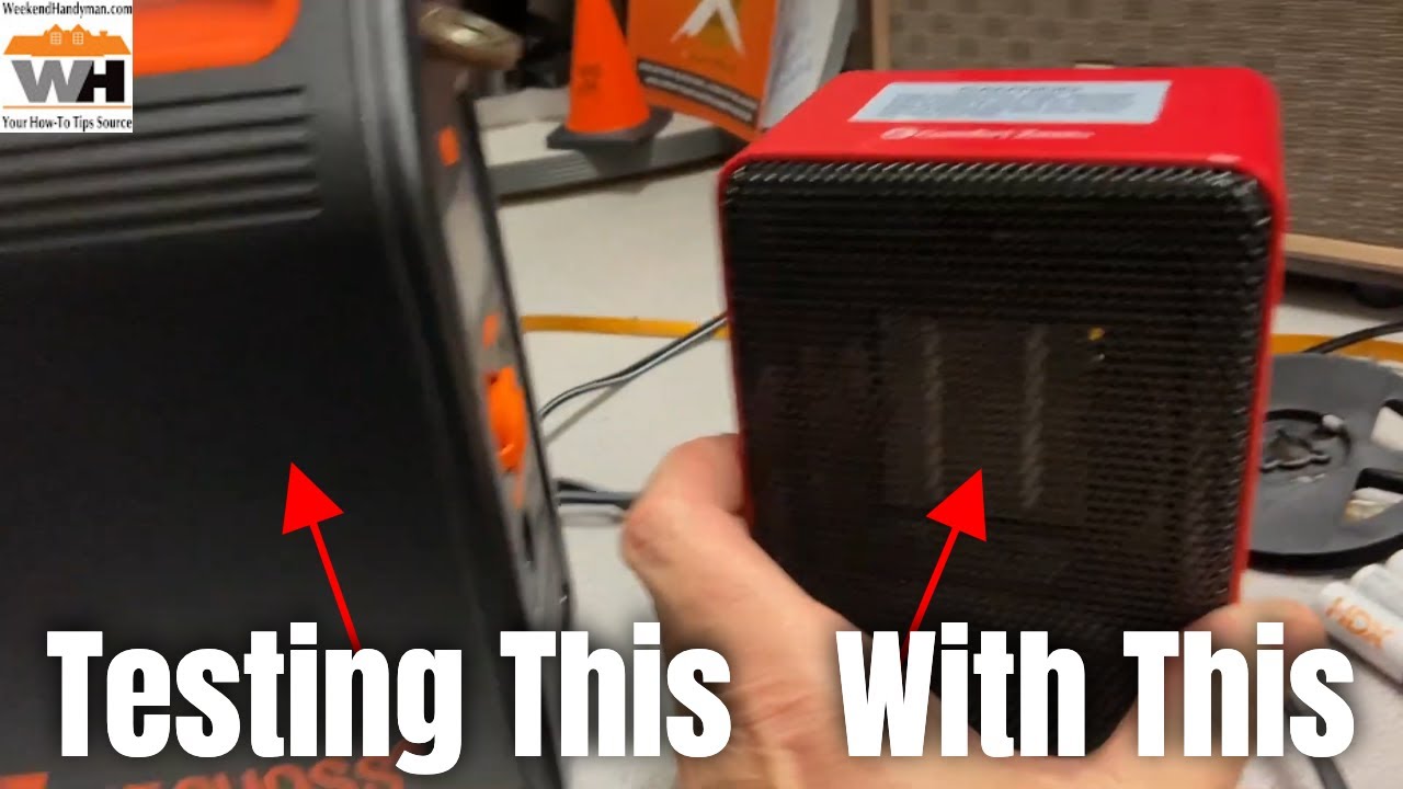 Testing The Techoss Portable Power Station With 200 Watt Electric ...