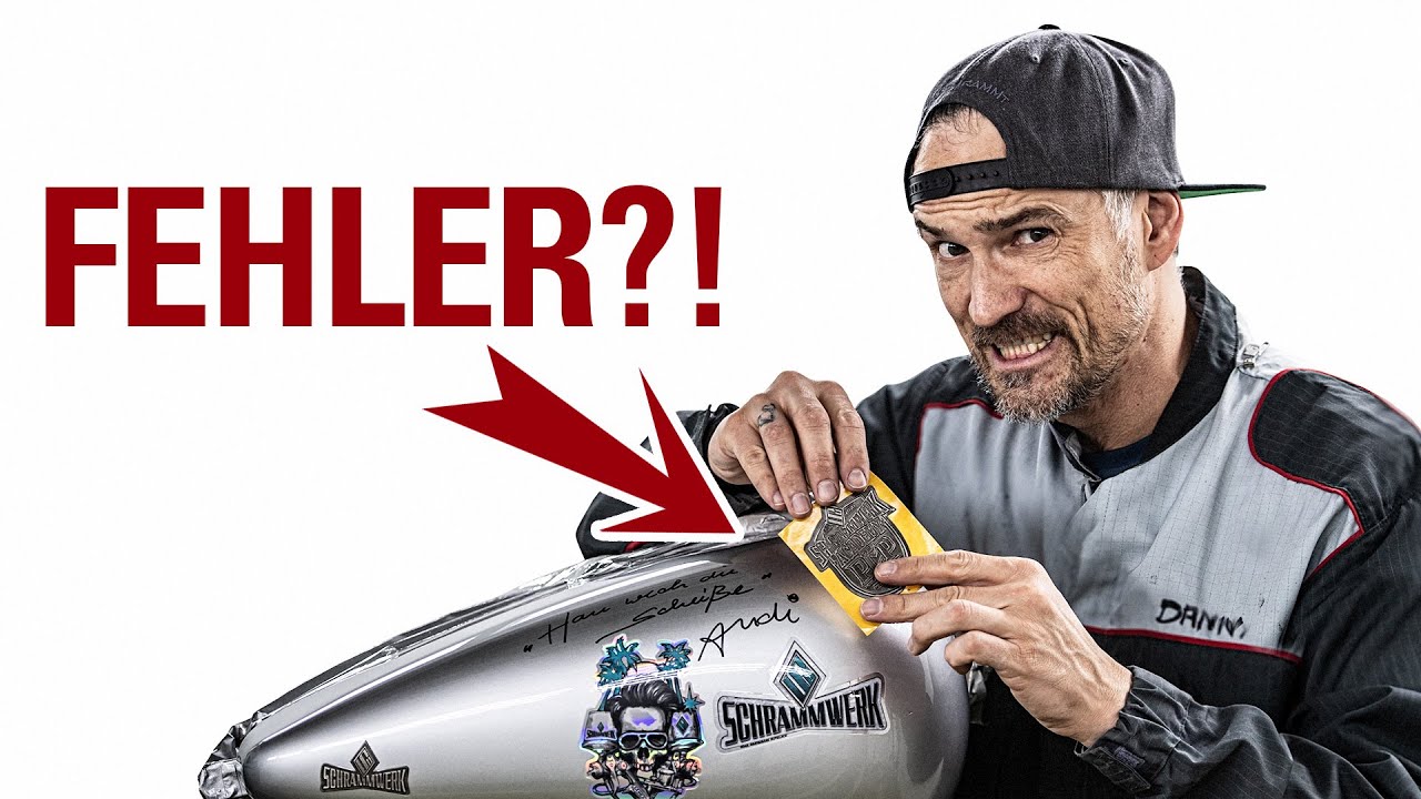 Die 5 größten Fehler beim Aufkleber lackieren | Dannys SCHRAMMWERK ...