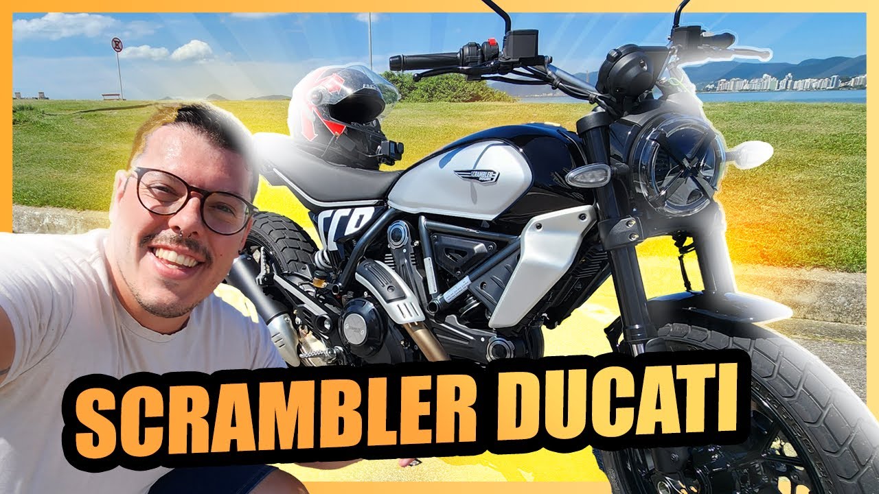 A MOTO MAIS DIVERTIDA QUE JÁ PILOTEI NA VIDA *TESTE SCRAMBLER DUCATI ...