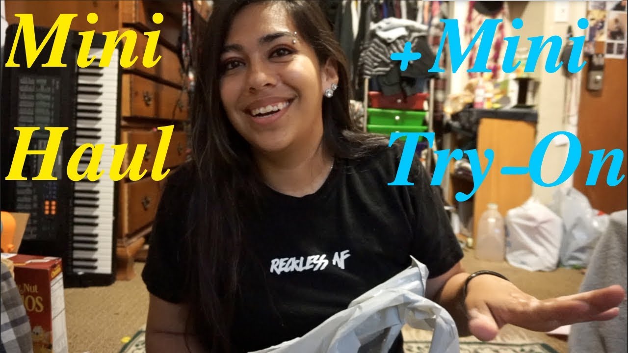 Mini Haul + Mini Try-On - YouTube
