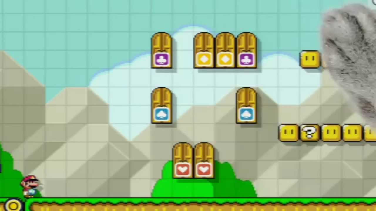 Super Mario Maker UPDATE v 1.20 - Tocando la Puerta (Door-Knocking ...