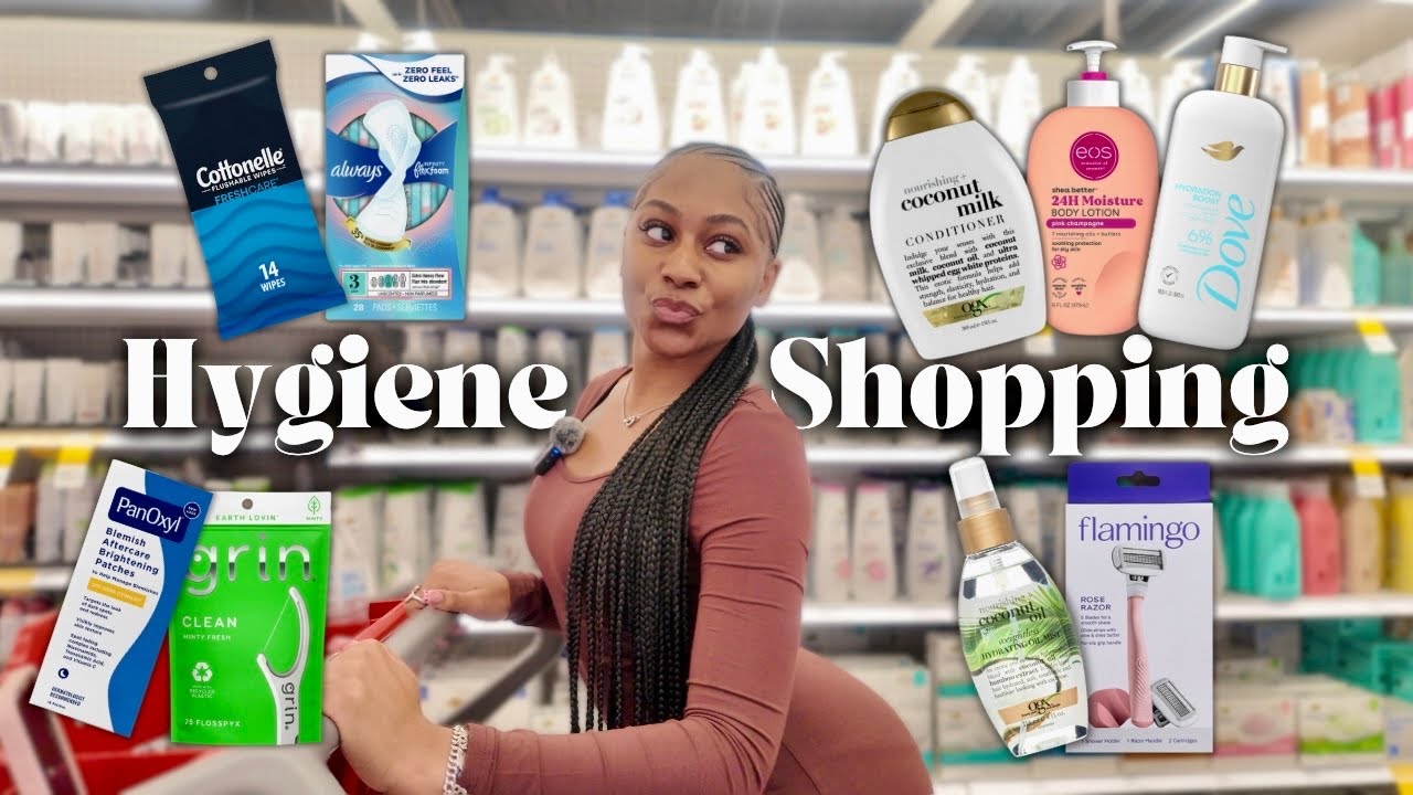 HYGIENE SHOPPING | SELF CARE & HYGIENE MUST HAVES + HAUL - YouTube