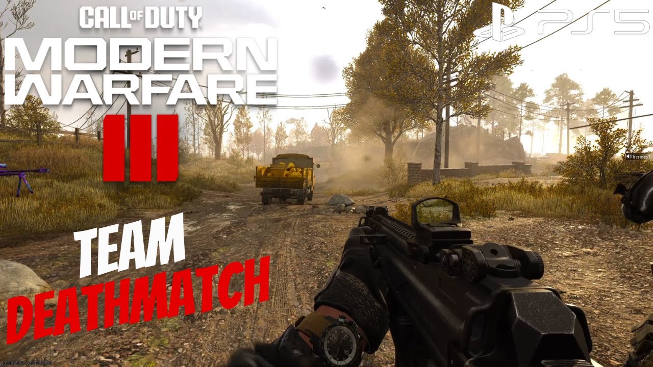 CALL OF DUTY MODERN WARFARE 3 - TEAM DEATHMATCH WASTELAND GAMEPLAY PS5 ...