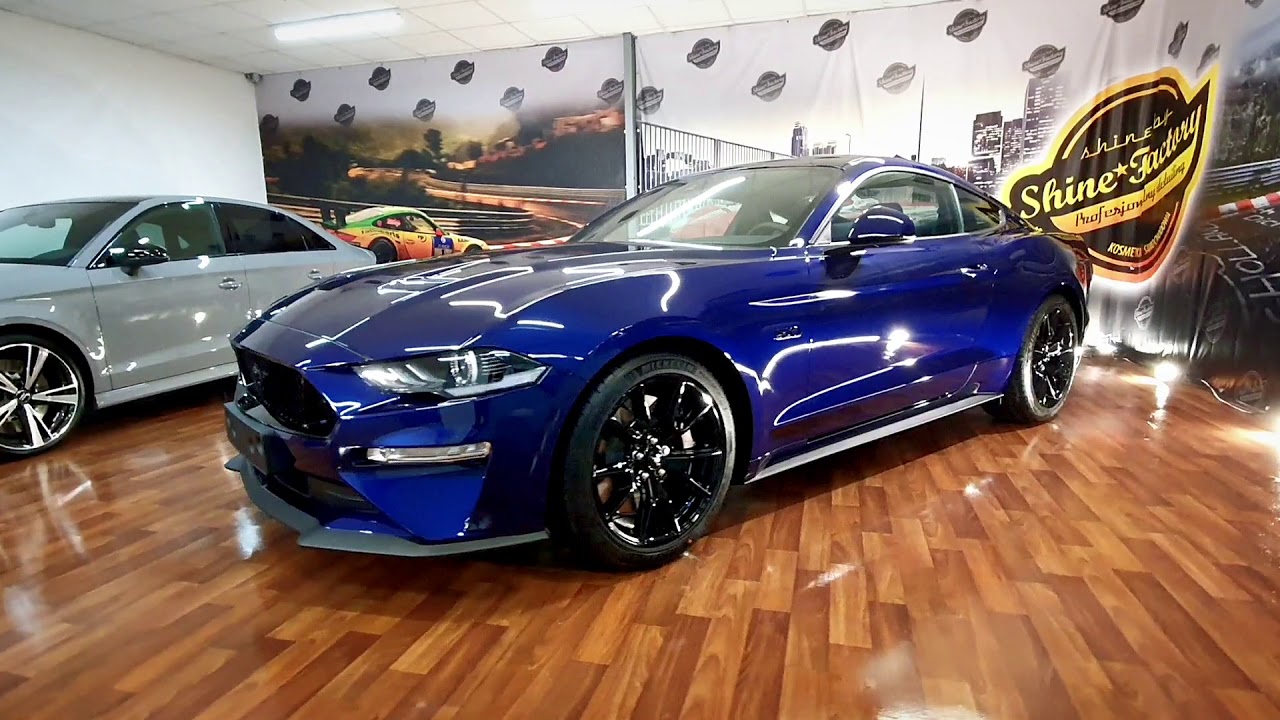 Ford Mustang GT 55 years - OptiCoat Pro+ - YouTube
