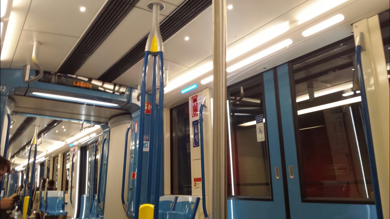 AZUR ride on the Green Line from Angrignon Station to Lasalle Station ...