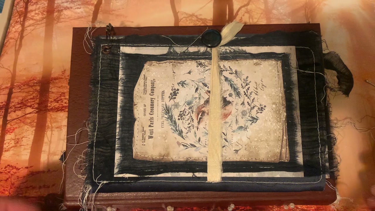 Removing a gold gilding / gold leaf / gilded edges/ on book spine ...