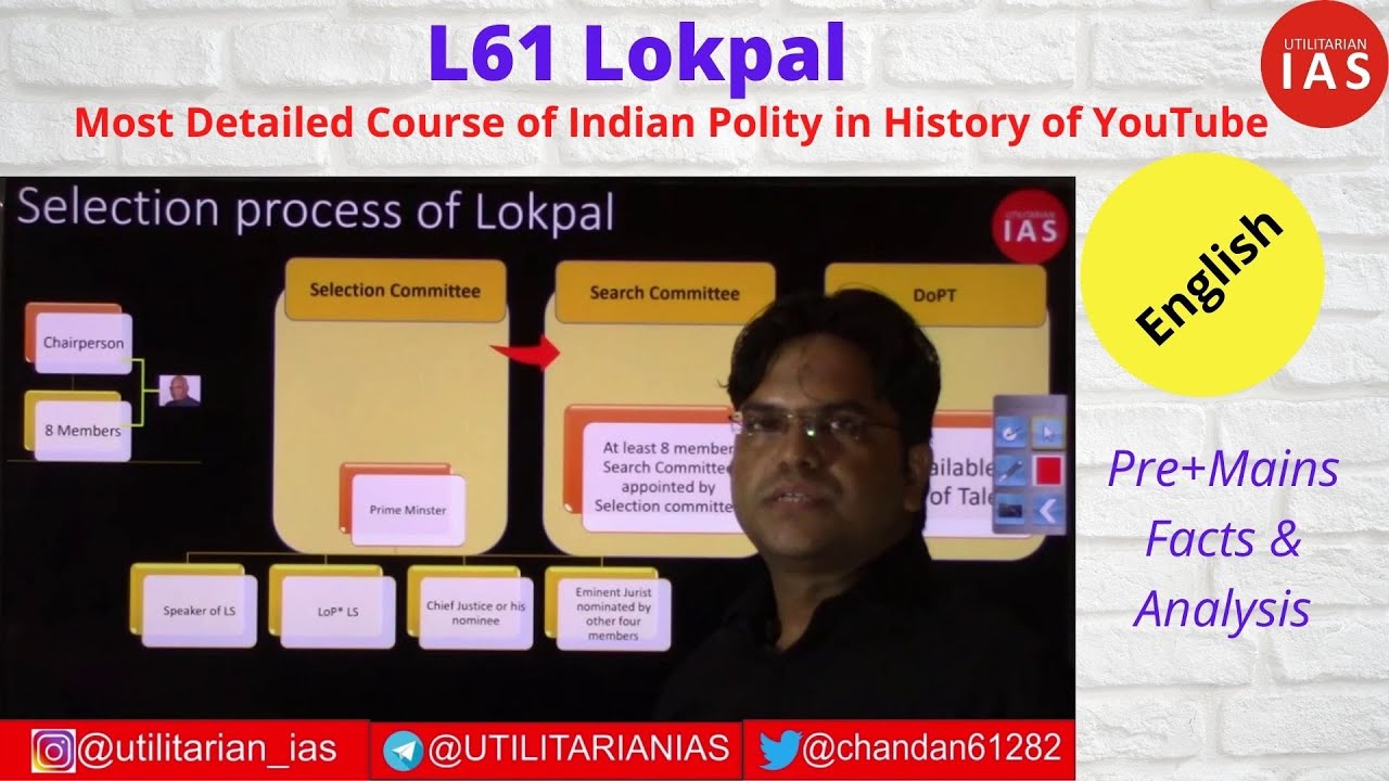 Lokpal for UPSC | L61 | Lokpal & Lokayukta - YouTube