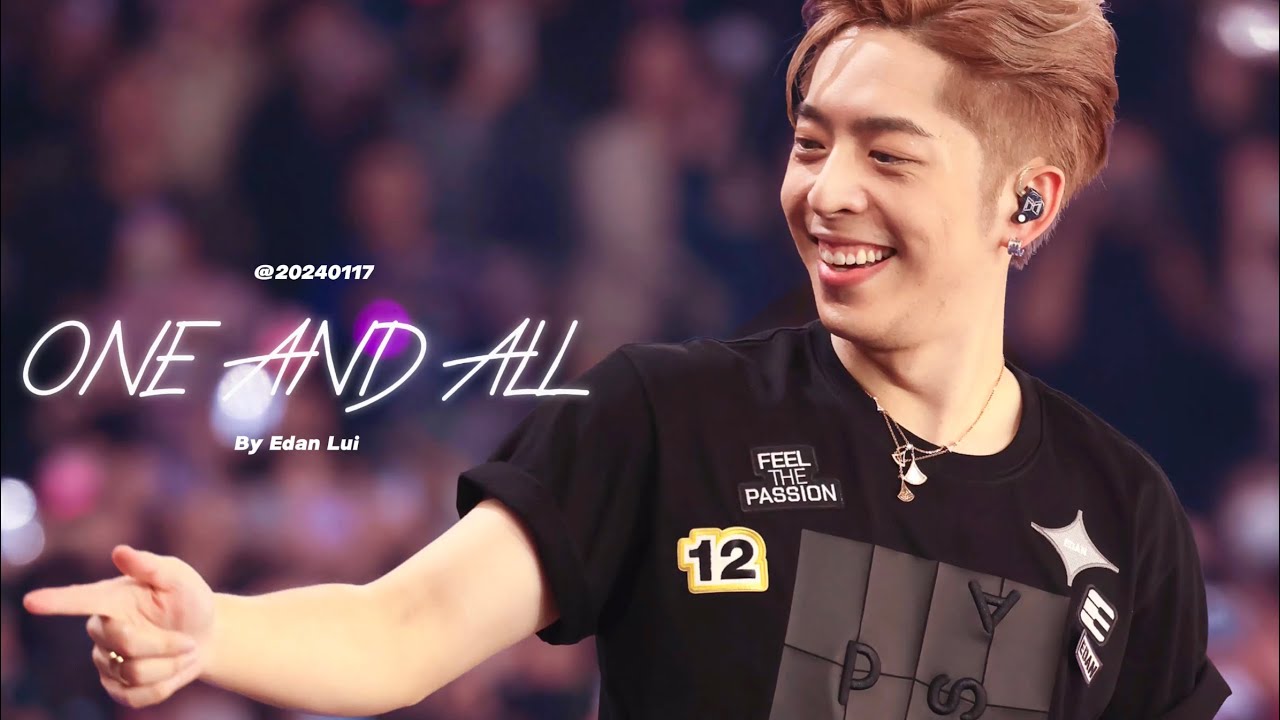 [4K]呂爵安Edan Lui - One And All focus@20240117 MIRROR FEEL THE PASSION ...