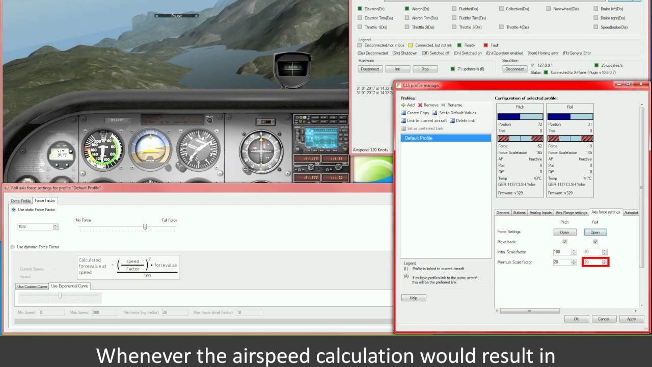 Force Configuration for BRUNNER Control Loading System - YouTube