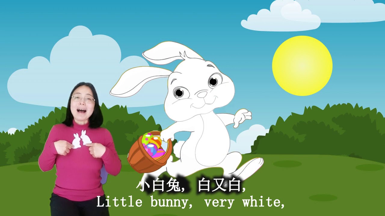 小白兔白又白 Little Bunny White - YouTube