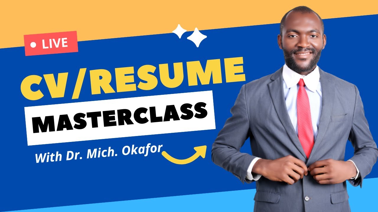 CV/Resume Masterclass in 2024 Using ATS - YouTube