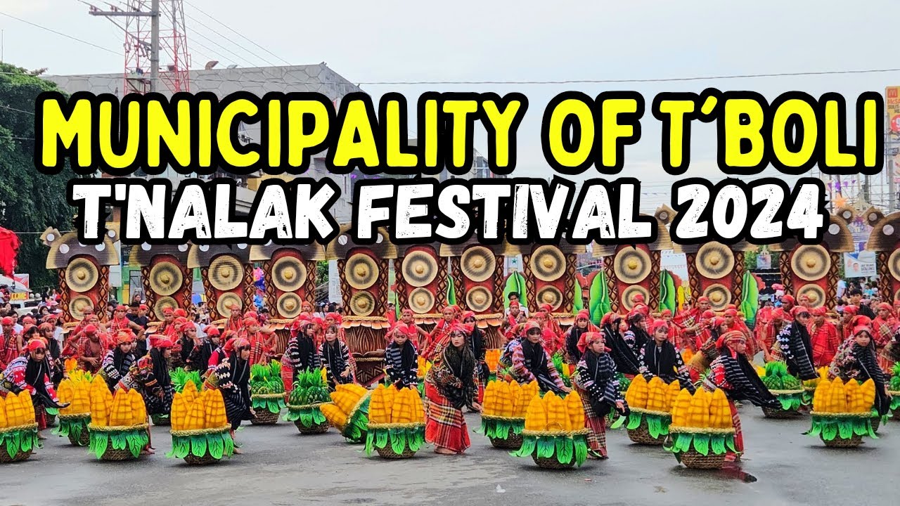 Municipality of T'boli Street Dancing Performance | T'nalak Festival ...