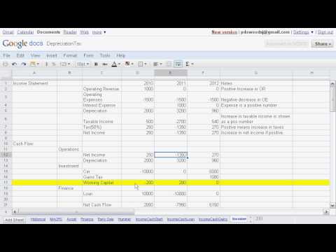 Working Capital in Income and Cashflow Statement - YouTube