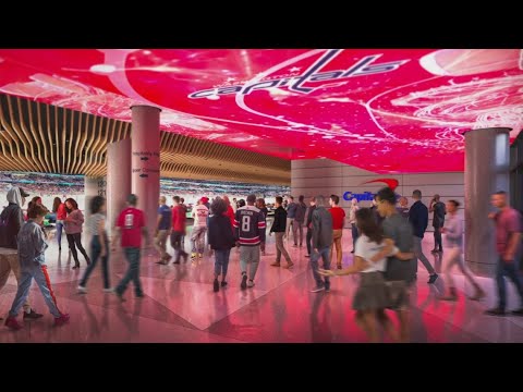 Plans unveiled to redesign Capital One Arena in DC - YouTube