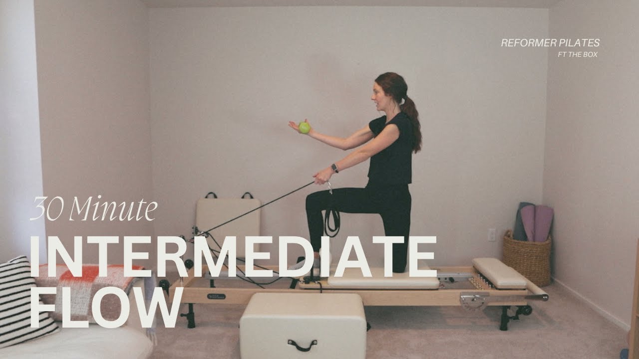 Intermediate Reformer Pilates (30 Minutes) | Full Body Toning + Core ...