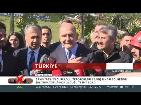 AFAD'DAN DEV DEPREM TATBİKATI KANAL 24