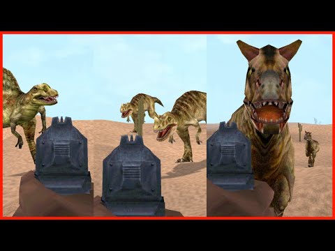 Killing every dinosaur using the WORST gun in Carnivores Dino Hunter ...