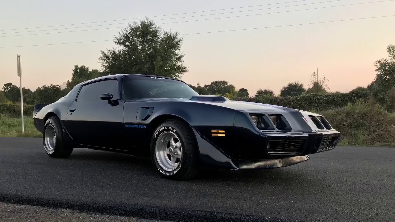 1981 Trans Am Big Block 5 Speed - YouTube