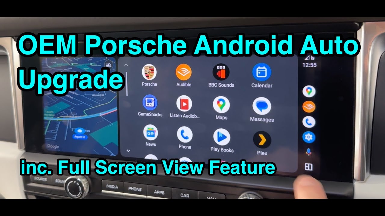 OEM Porsche Android Auto Upgrade - YouTube