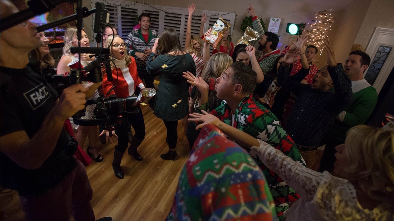 Behind the Scenes of the Most Outrageous Ugly Sweater Holiday Party ...