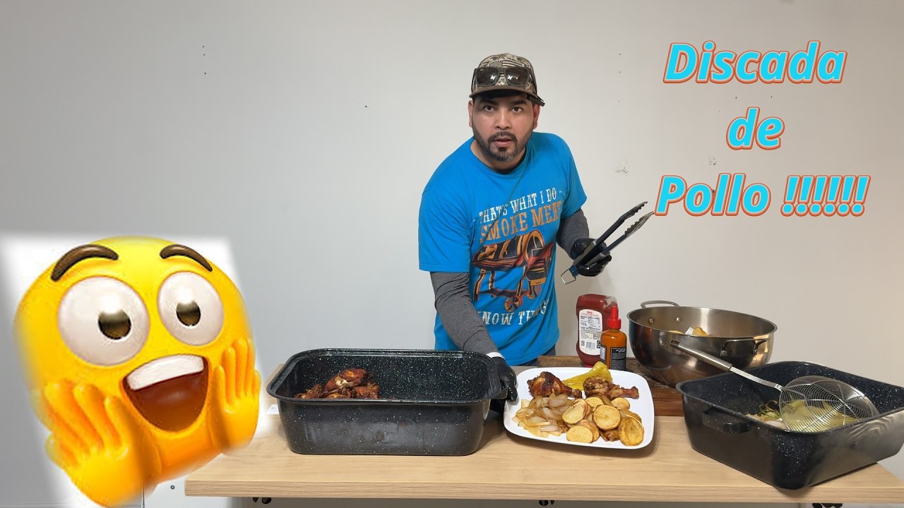 ¡Discada de pollo! ¡Una receta muy deliciosa! - YouTube