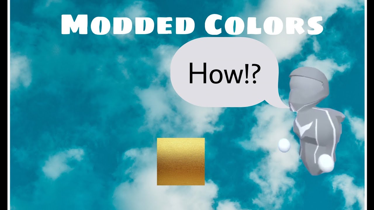 How to get modded colors on Grab VR (No longer works) - YouTube