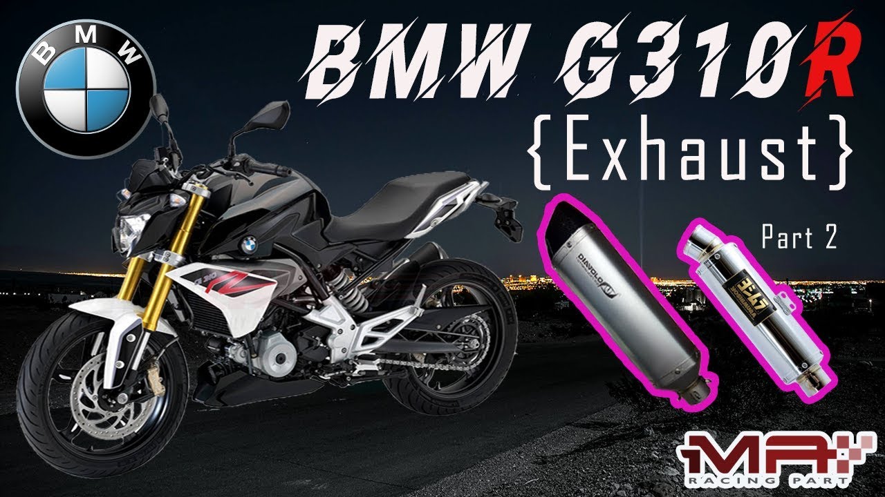 BMW G310R Exhaust [Part 2] DYNO Test (ท่อสูตร G310) By MA Racing - YouTube