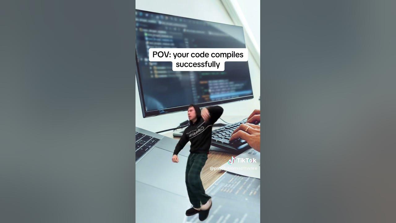 When Your Code Compiles Successfully Developermemes Programminglife Software Coding Memes