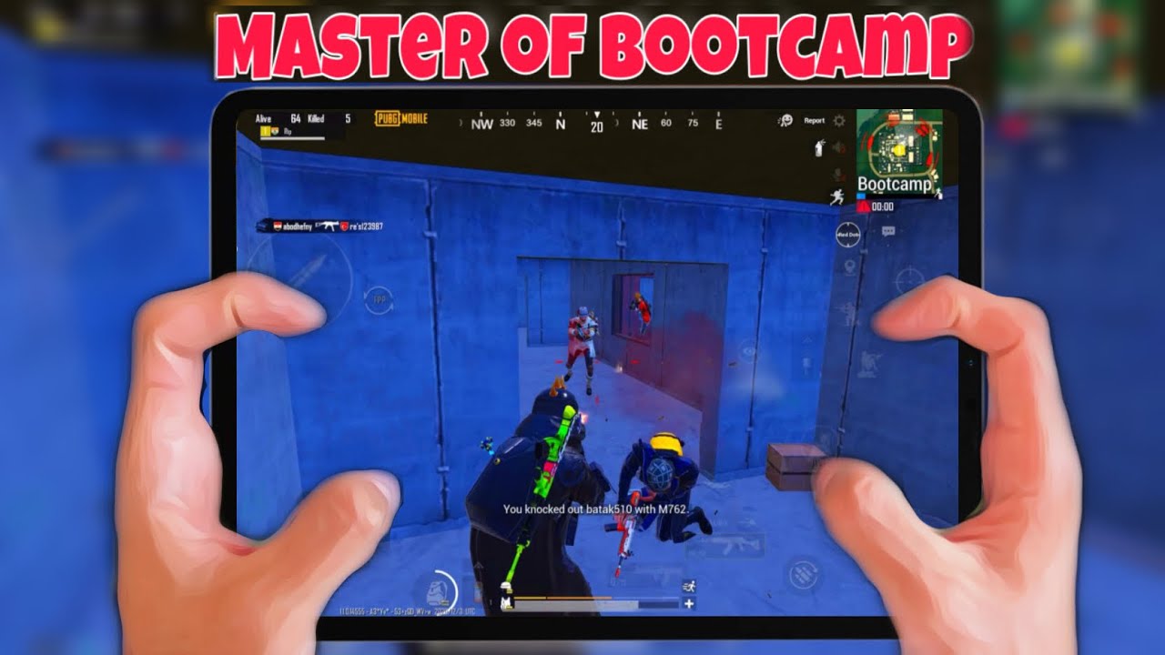 Master of Bootcamp | iPad Pro 2019 Takro | HANDCAM 4 Finger + Full GYRO ...