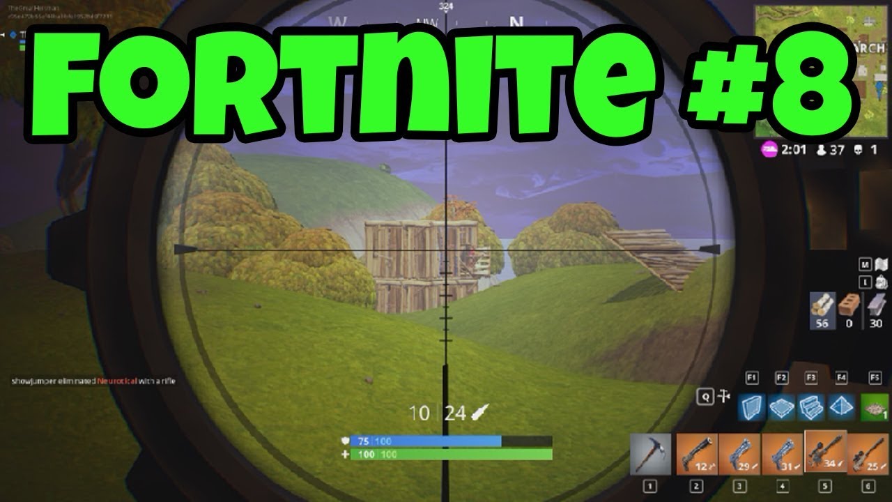 Fortnite #8 - ALL GOLD WEAPONS GAME MODE! - YouTube