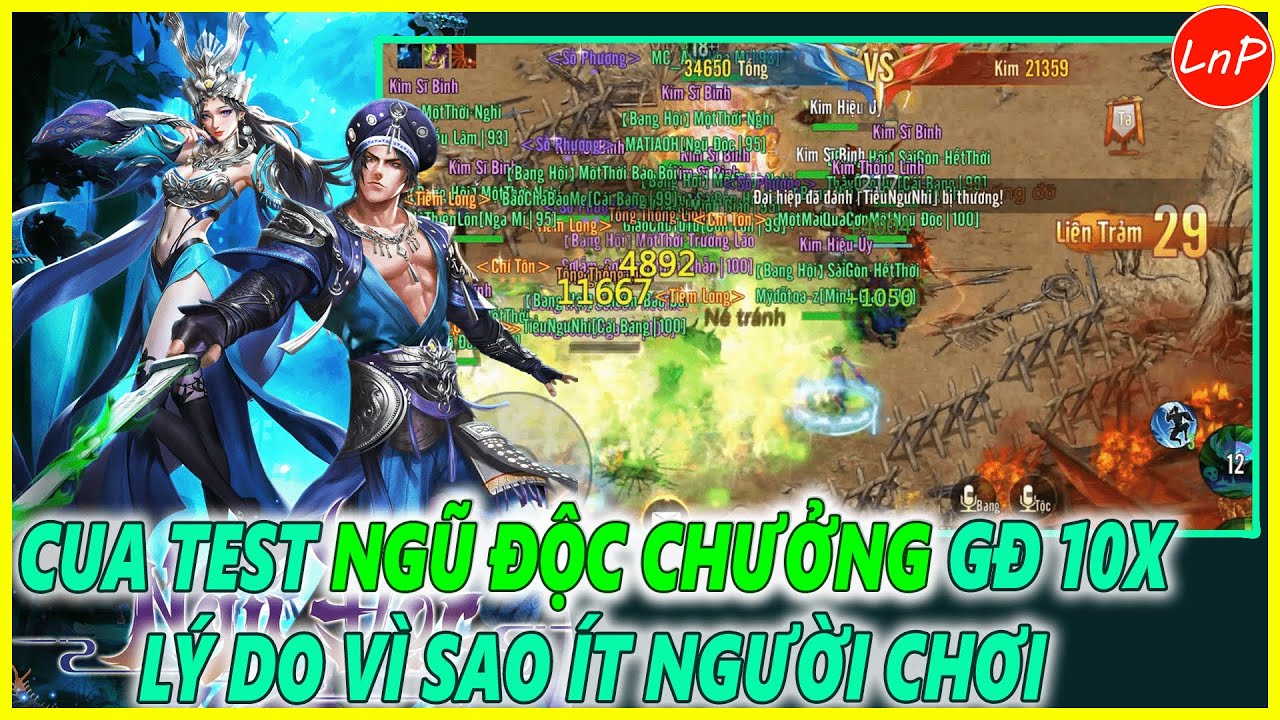 KIẾM THẾ ORIGIN - CUA TEST NGŨ ĐỘC CHƯỞNG GĐ 10X - LÝ DO VÌ SAO ÍT ...