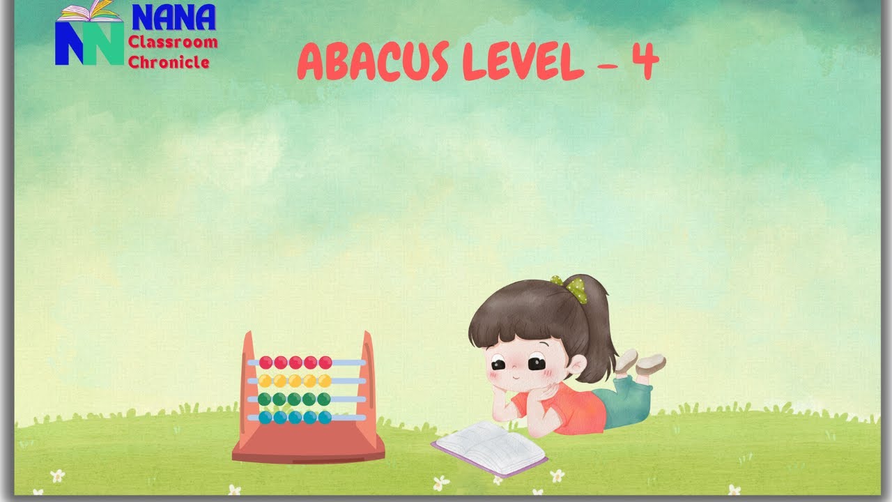 ABACUS LEVEL -4 BOOK - YouTube