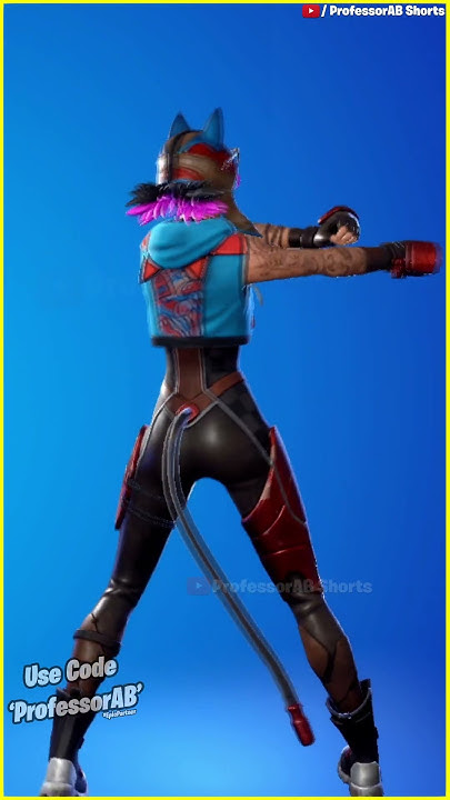 Fortnite Sweet Shot Emote With Renegade Lynx Skin Thicc ππππ Youtube