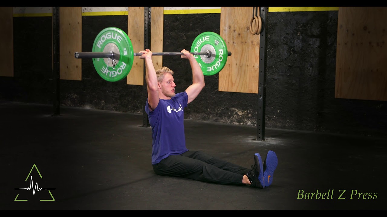 Unit Coaching - Barbell Z Press - YouTube