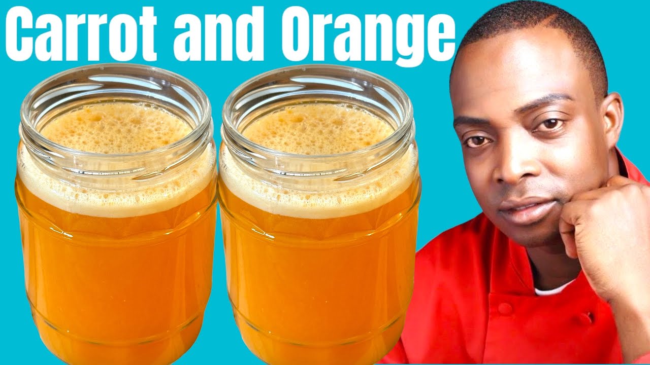 Carrot and Orange Juice For Detox and Beautiful Skin Healthy | Chef ...