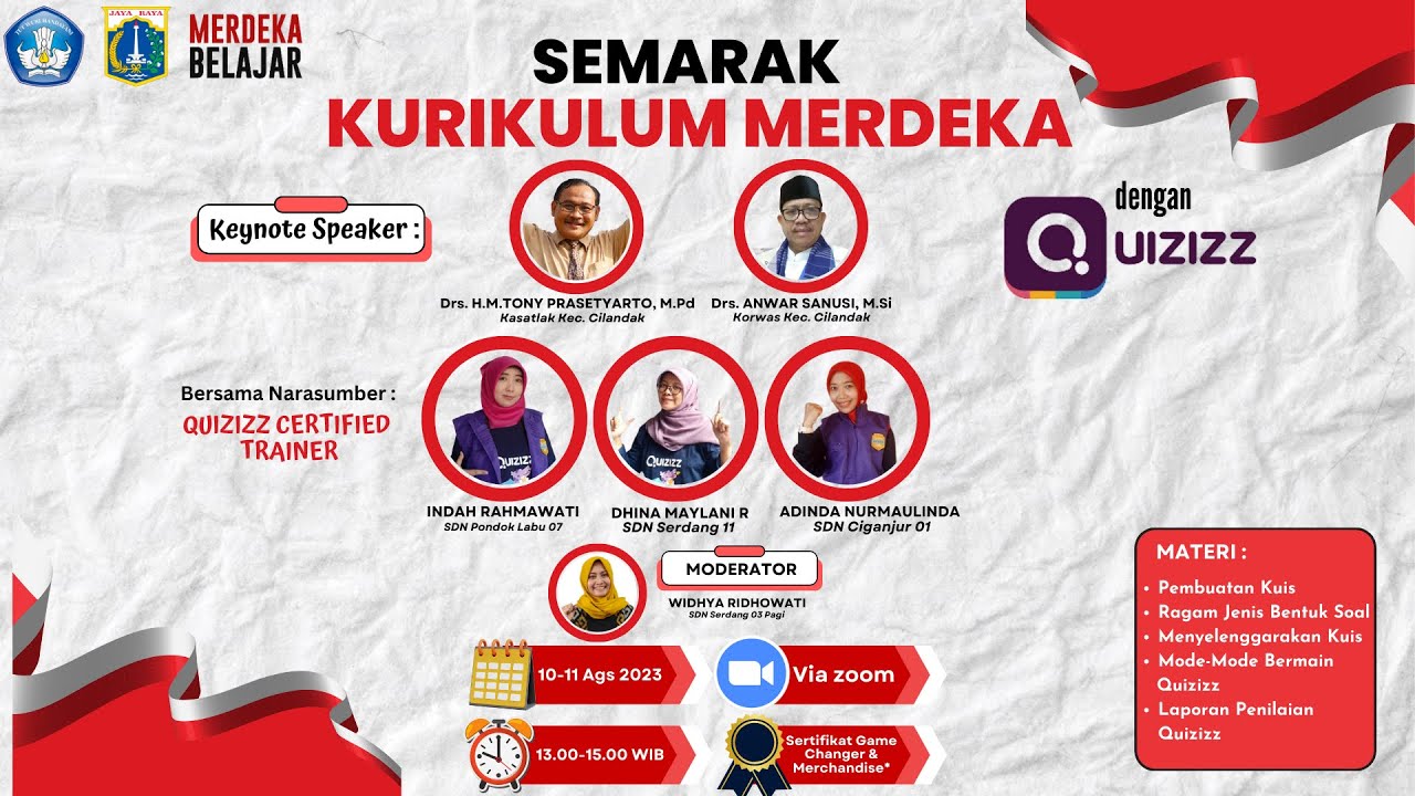 Semarak Kurikulum Merdeka dengan Quizizz Day 1 - YouTube