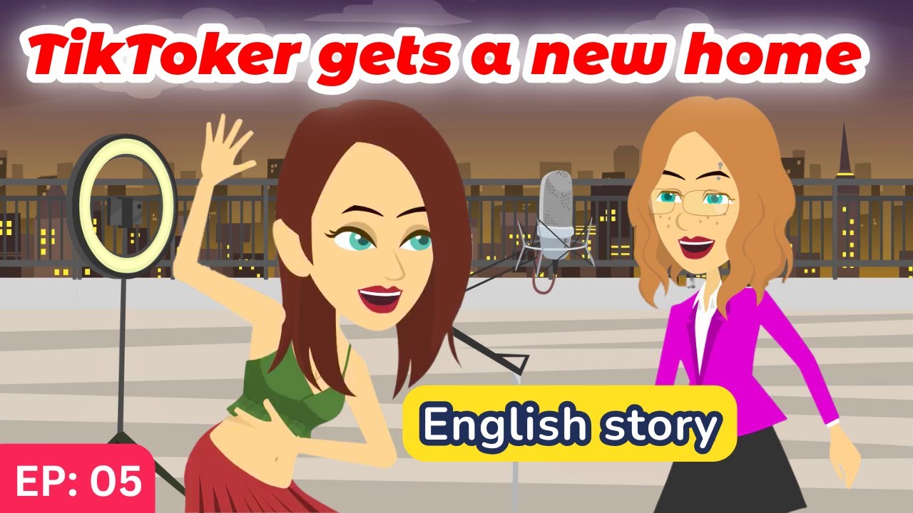 TikTok Influencer part 05 | English Story | Learn English | Animation ...