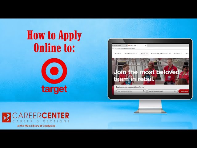 Target Department Stores Online Application