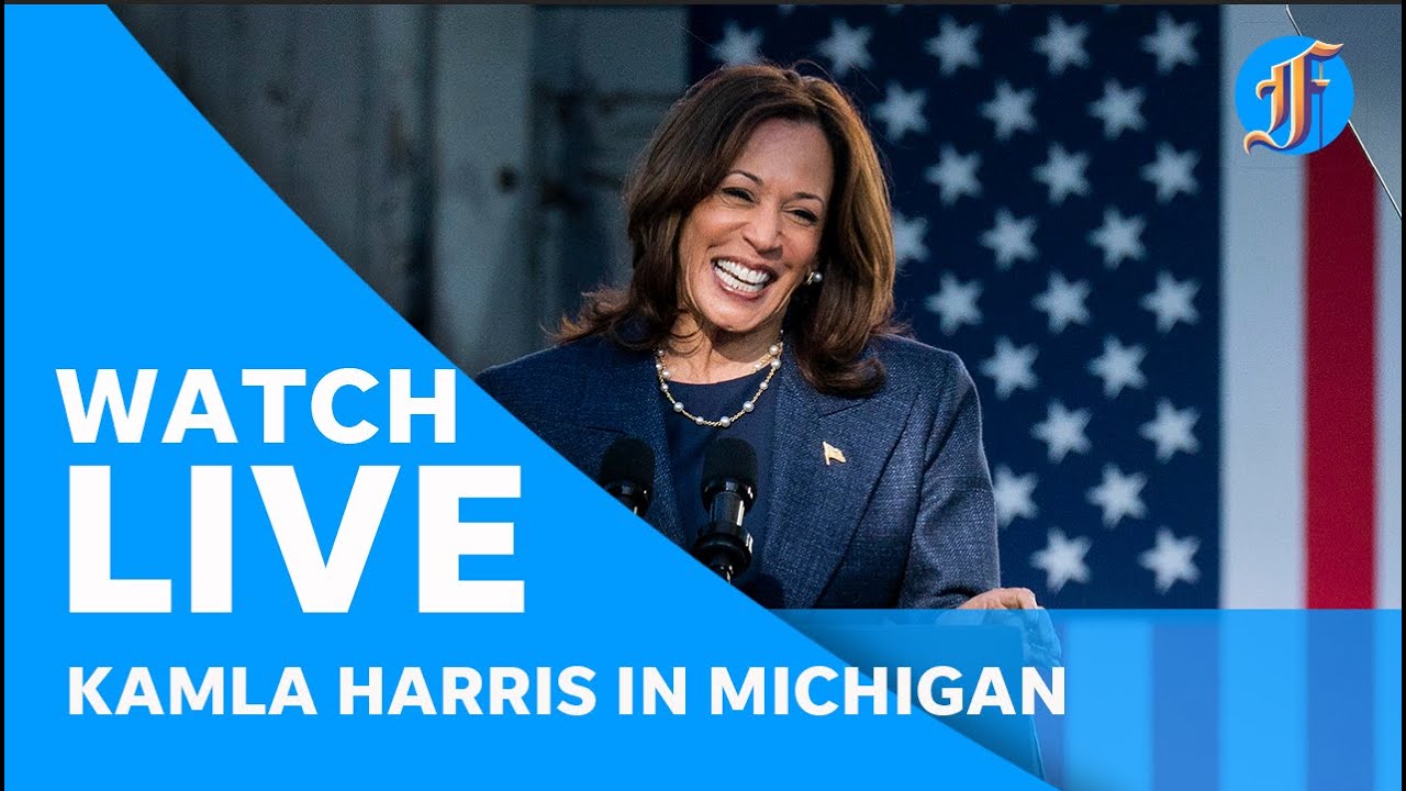 Kamala Harris rally tour in Michigan: Watch replays