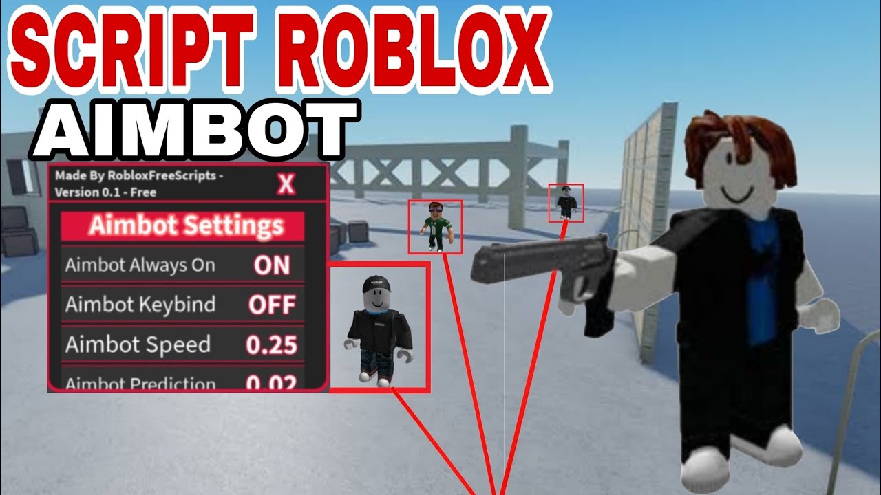 SCRIPT AIMBOT UNIVERSAL ROBLOX FUNCIONANDO EM QUASE TODOS OS JOGOS - YouTube