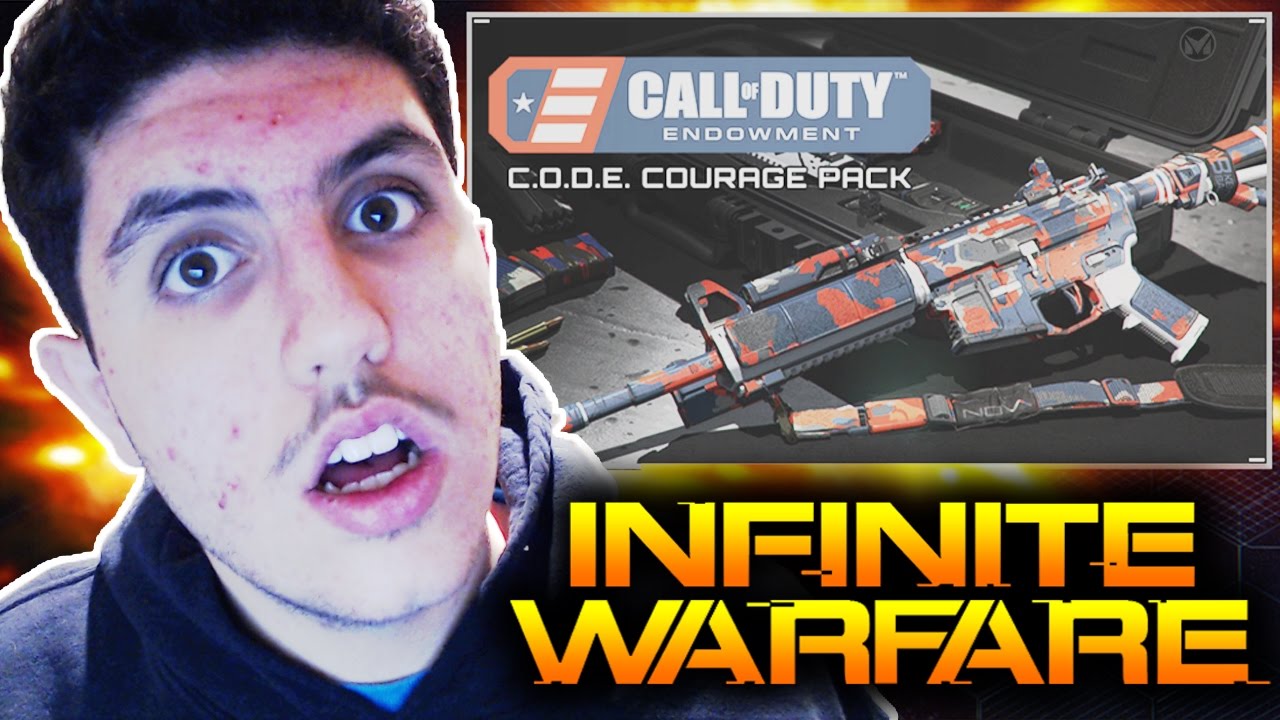 *NEW* C.O.D.E. COURAGE PACK IN INFINITE WARFARE! - NEW DLC CAMO COMING ...